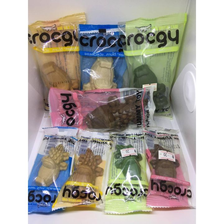 Crocy ขนมขัดฟัน รูปจระเข้ 3 แถม 1 | Lazada.co.th