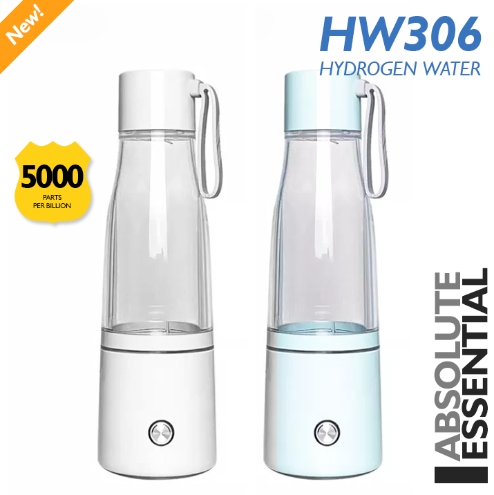Fleuvion™ 2 in 1 Hydrogen Water Sports Bottle + Molecular Hydrogen Inhaler HW306, Dupont SPE PEM ...