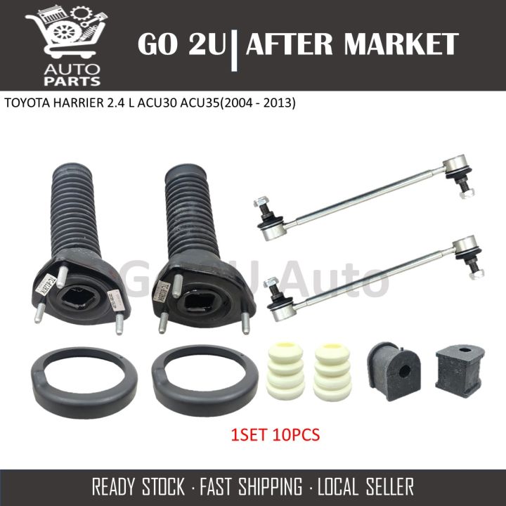 REAR SUSPENSION PART REAR ABSORBER MOUNTING WITH COVER/STABILIZER LINK ...