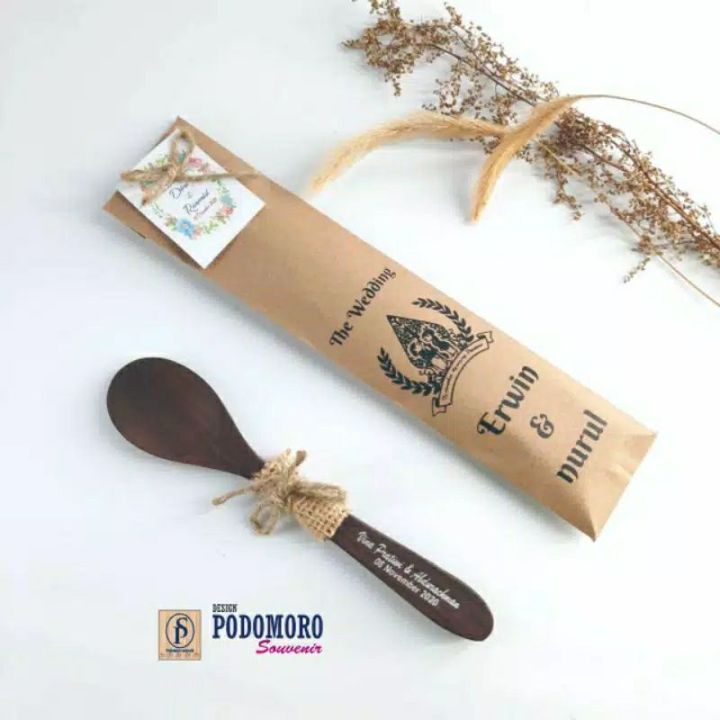 souvenir sendok makan sendok rustik souvenir pernikahan souvenir unik ...
