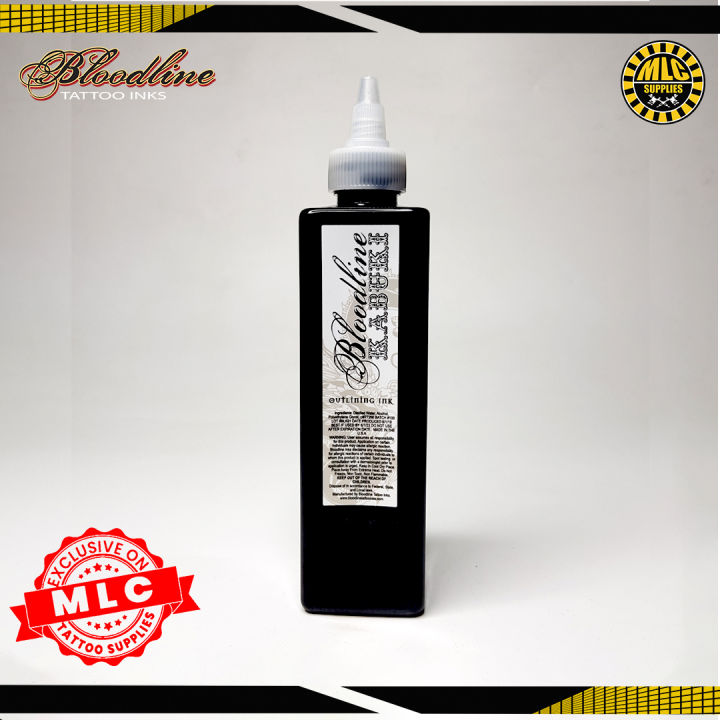 MLC Bloodline Ink Kabuki Outlining 8oz | MLC Tattoo Supplies | Lazada PH