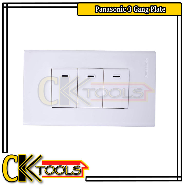 PANASONIC WIDE SERIES 3 GANG SWITCH | Lazada PH