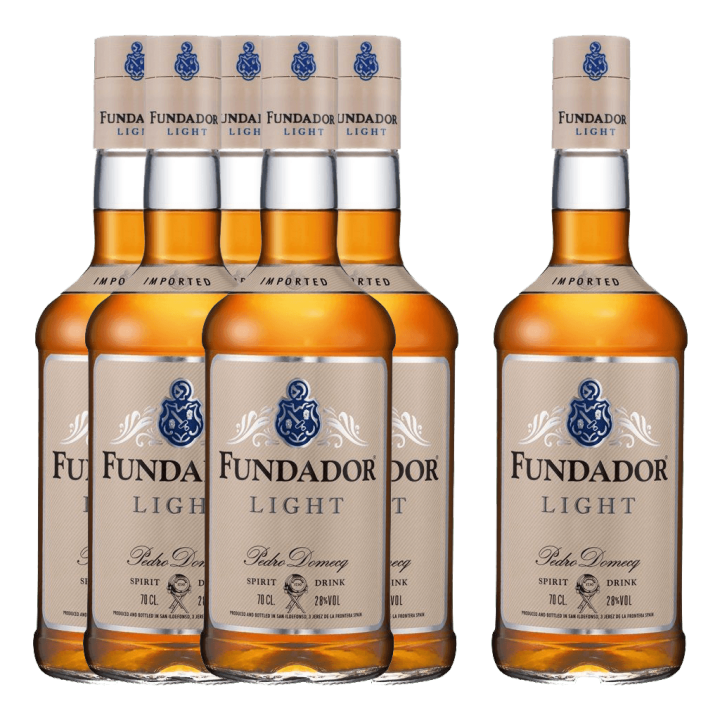 Fundador Light 700ml 5+1 Promo Pack | Lazada PH