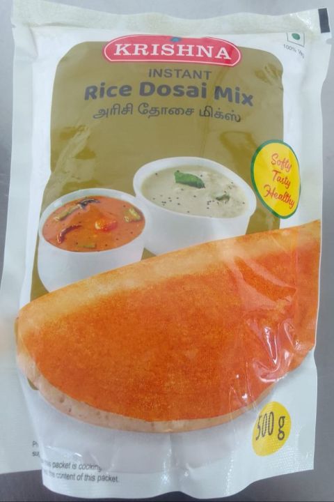 KRISHNA RICE DOSAI MIX 500 GM - EXP JUL 2025 | Lazada Singapore