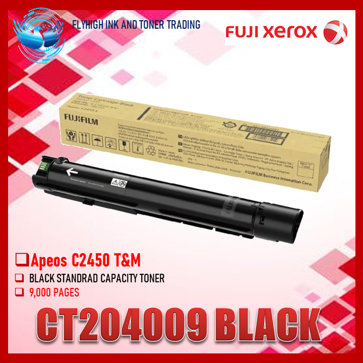Fuji Xerox CT204009 BLACK Original Standard Capacity Toner Cartridge ...