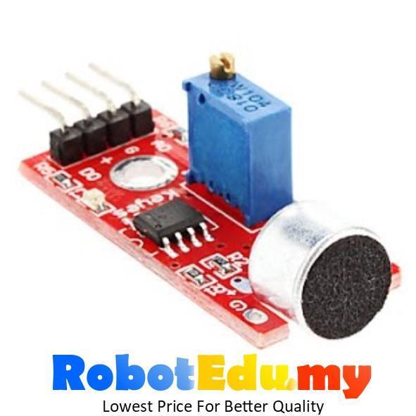 Arduino Analog & Digital Mic Microphone Sound Detection Sensor (4 Pin ...