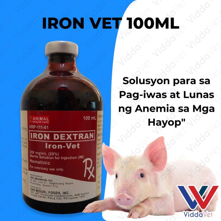 Iron Vet 100ml – Ensure Healthy Iron Levels for Your Pets | Lazada PH