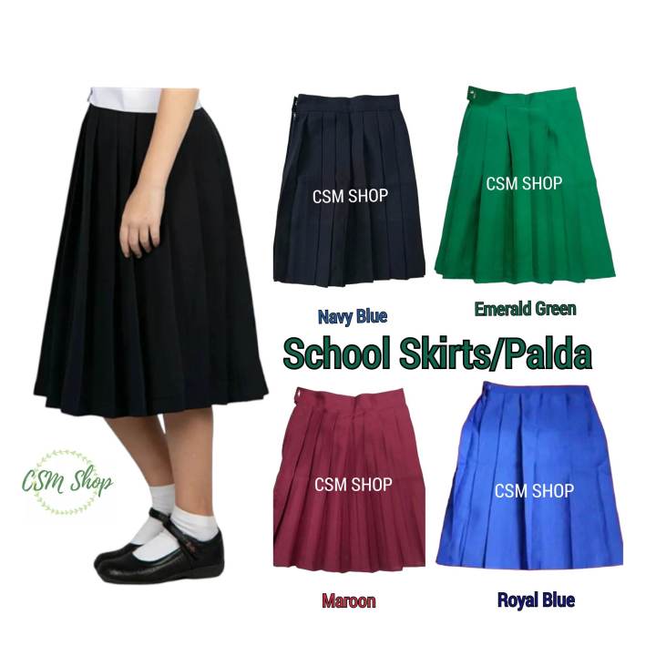 School Uniform - Skirts/ Palda for Girs (KATRINA FABRIC) | Lazada PH