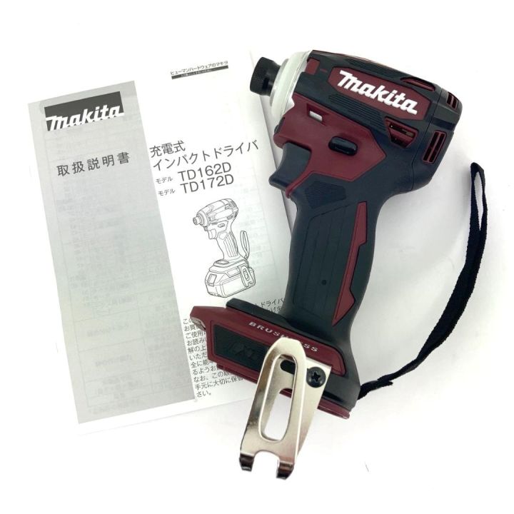 Makita TD172D Impact Driver TD 172 DZ AR Red 18V Brushless Cordless Tool Only | Lazada