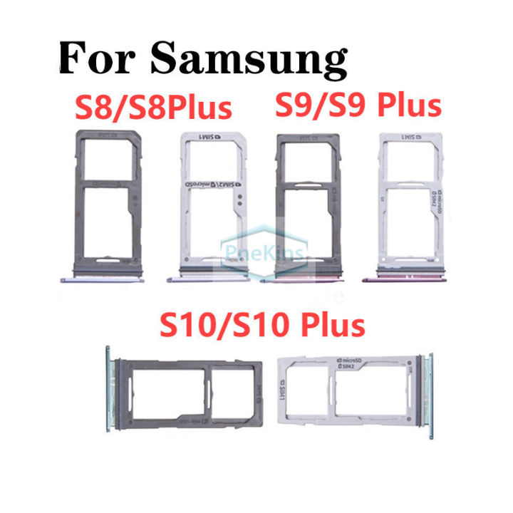 For Samsung Galaxy S8 S9 S10 S8 Plus S9Plus S10Plus Sim Tray Card ...