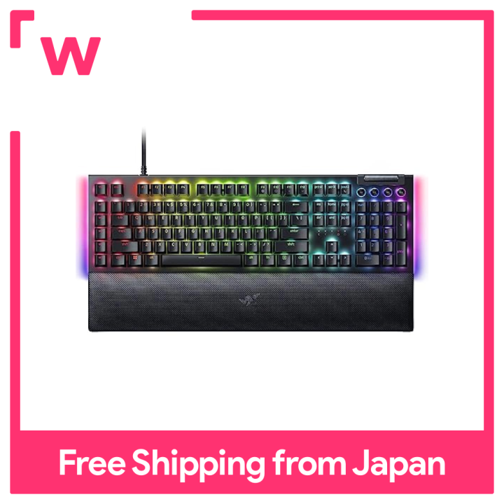 Razer BlackWidow V4 Green Switch Wired gaming keyboard with 6 dedicated ...