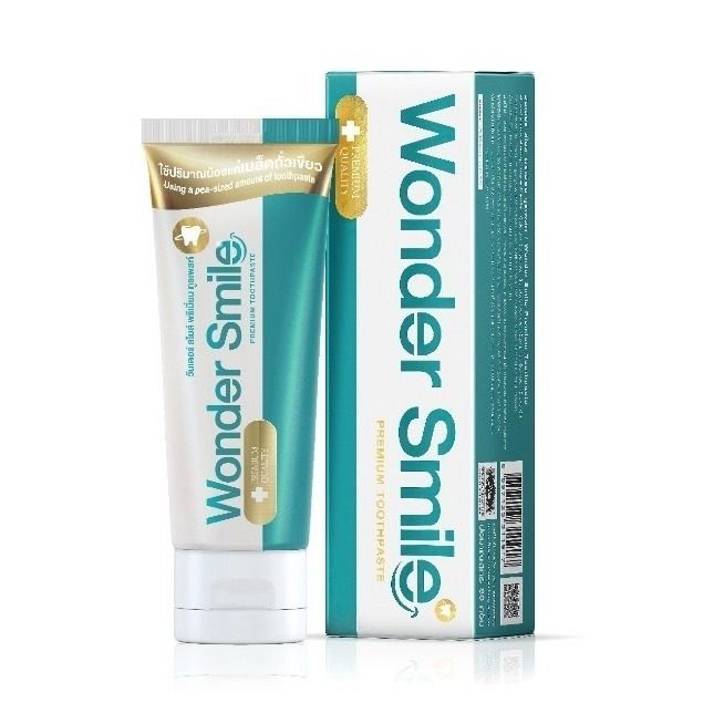 Wonder Smile Toothpaste 80g ฟันไม่ผุ ยาสีฟันฟันขาว เสียวฟัน ยาสีฟันลด ...