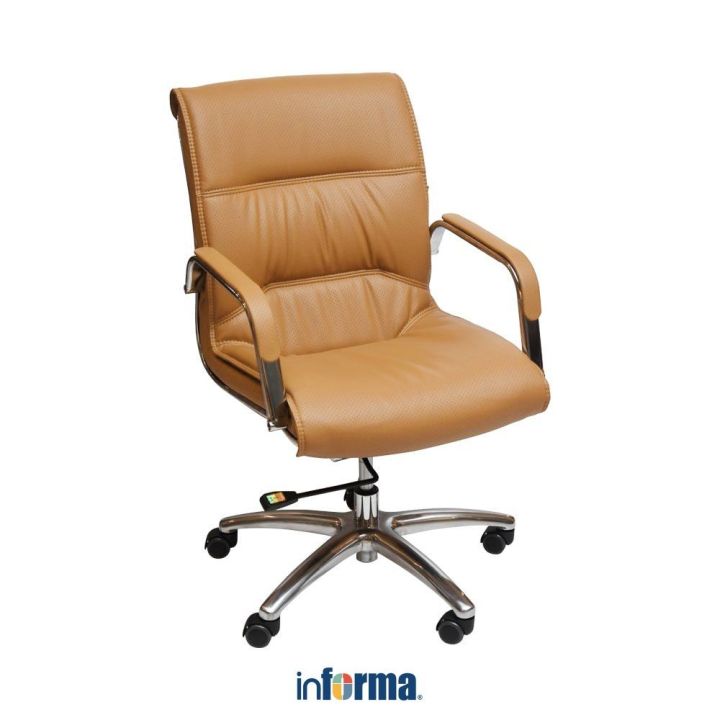 Informa G Council Kursi Kantor Sandaran Rendah - Cokelat Tempat Duduk ...