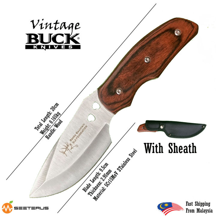 VINTAGE Skinning Short 20cm 5Cr15Mov | Lazada