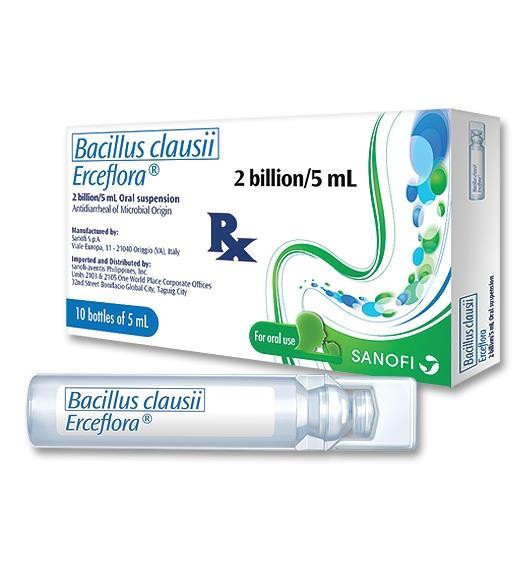 Erceflora Vial (Bacillus clausii) 2B x1 Bottle | Lazada PH