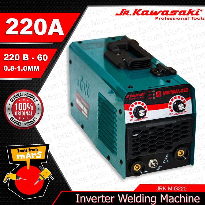 JR KAWASAKI Portable Inverter MIG 220A Welding Machine Portable ...