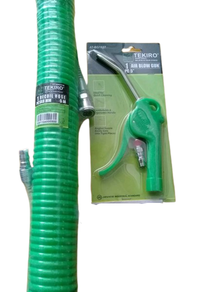 TEKIRO air blow gun set selang kompresor 9 meter selang kompresor ...