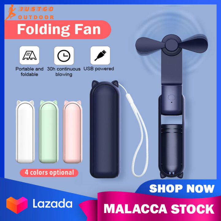 Mini Pocket Fan Kecil Kipas Electric Portable Folding Handheld Fans 3 ...