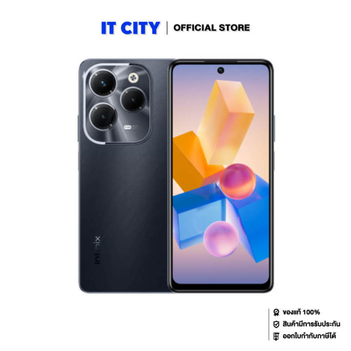 INFINIX X6837 HOT40 PRO (4G) 256+8 MOBILE STARLIT BLACK CE1-005594 | Lazada.co.th