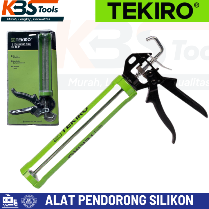 TEKIRO Alat Pendorong Lem Silicone 10,5'' Inch Tembakan Sealant Silikon ...