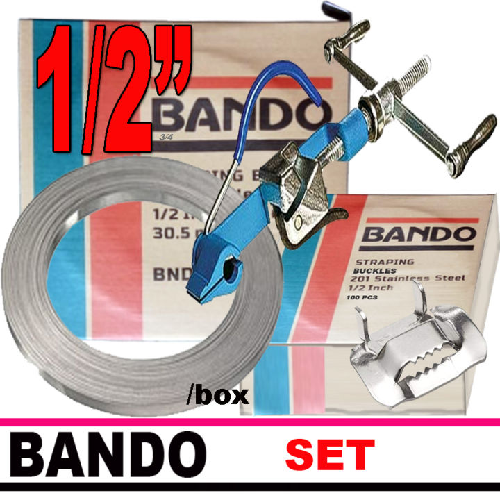 Bando Stainless Steel Strapping tool, Strapping Band, Strapping Buckles ...