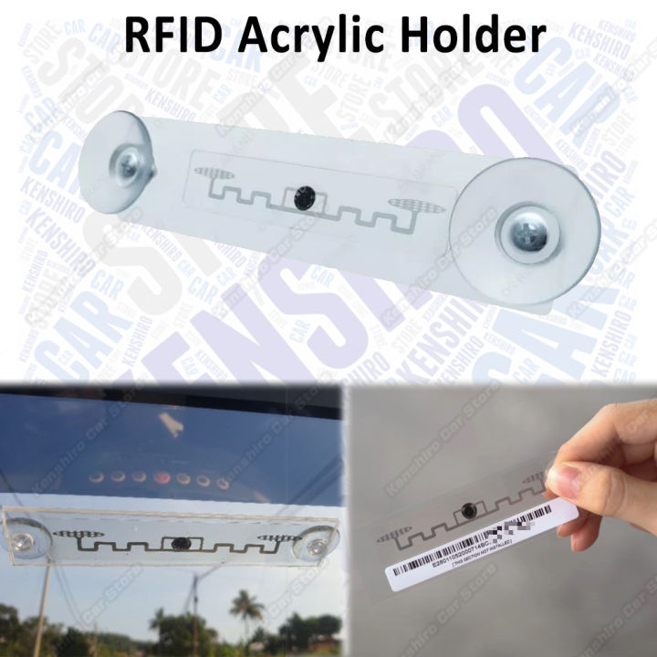 [READY STOCK] Acrylic / Plastic RFID Holder Touch n Go TNG RFID Tag ...