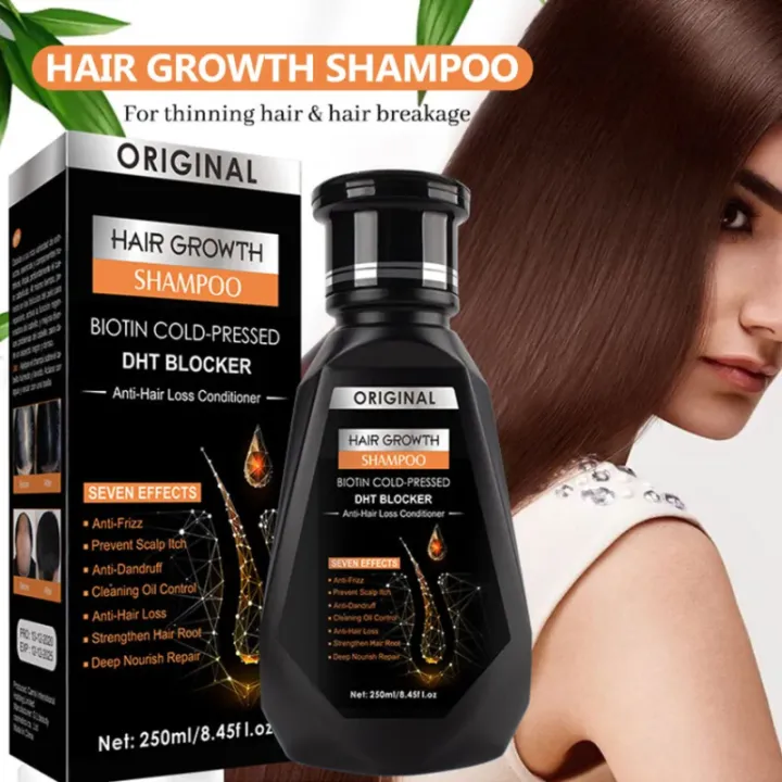 ORIGINAL HAIR GROWTH BIOTIN COLD PRESSED DHT BLOCKER SHAMPOO I ...