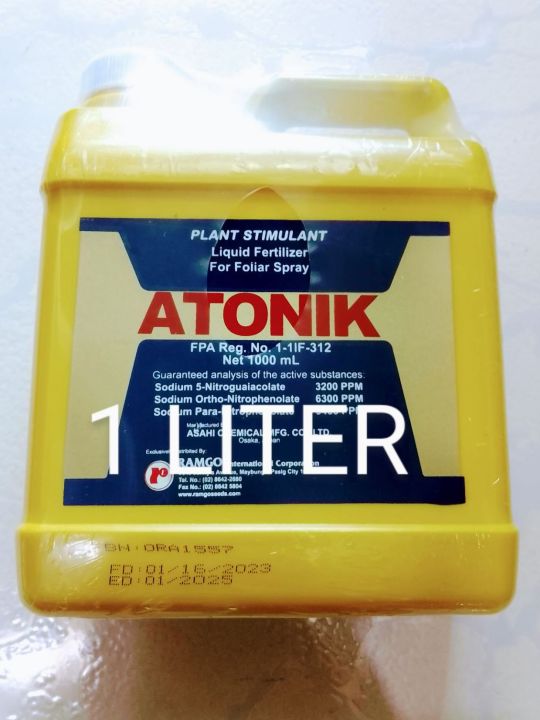 ATONIK PLANT STIMULANT FOLIAR FERTILIZER (1 LITER)BY RAMGO | Lazada PH