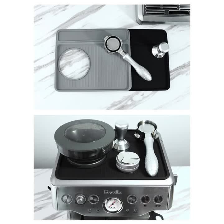 เครื่องชงกาแฟพิเศษซิลิโคนเสื่อกันลื่นกาแฟเสื่องัดแงะกาแฟ Tamping เสื่อ ...