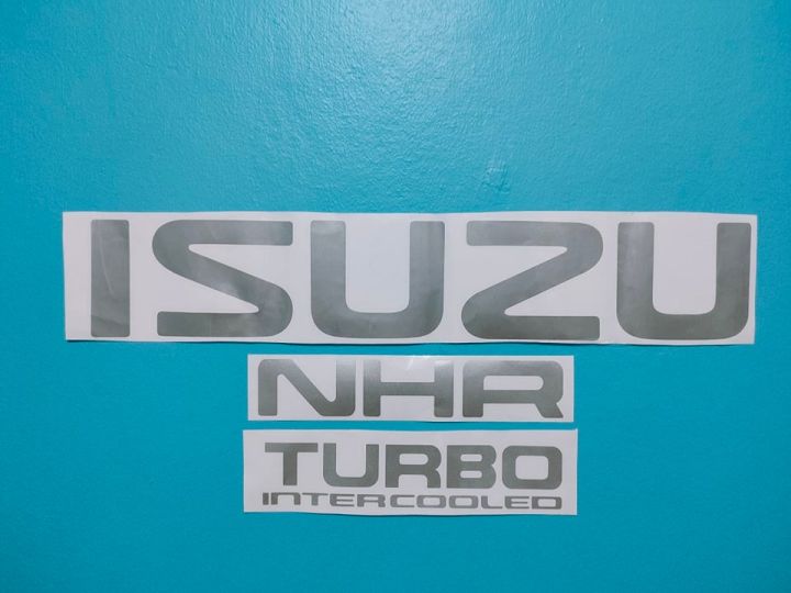 Isuzu NHR replacement decals SET | Lazada PH