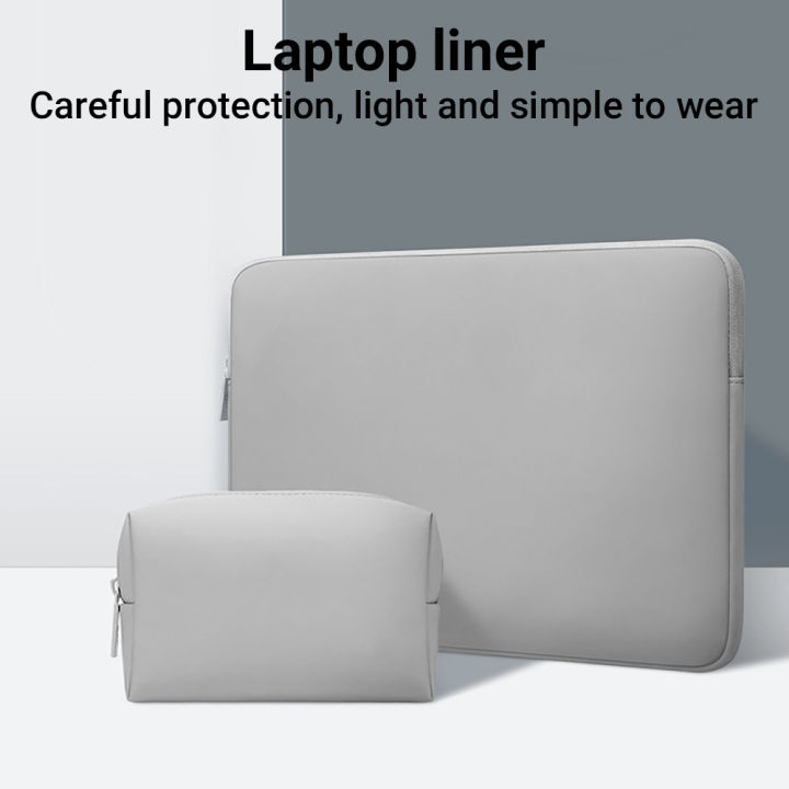 Portable Laptop Bag with Soft Lining and Thick Padding Laptop Pouch 13 ...