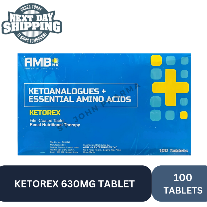 SALE! SALE! Ketorex Ketomirin Esselogue 630mg Tablet | Lazada PH