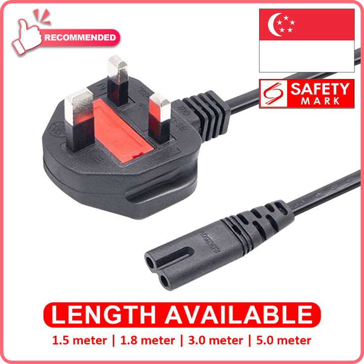 Upgrade Your Electronics with Singapore Standard C7 Power Cable - SG ...