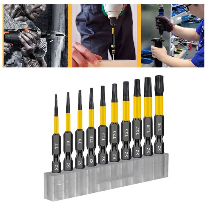 Hozzby Compact Storage Case Magnetic Screwdriver Bits Star Bits Set ...