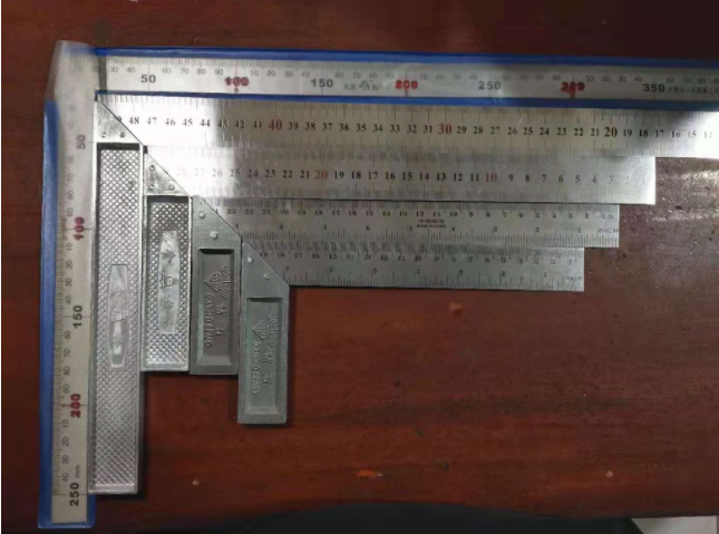 L-Square 8" 10" 12"19" Squala Stainless Steel Ruler L Square Angle ...