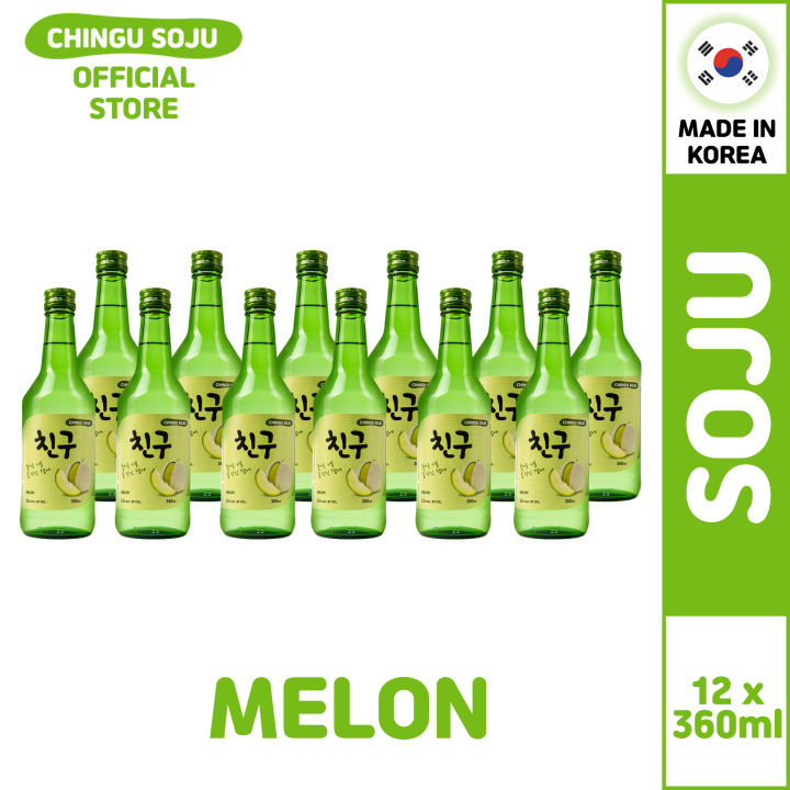 Chingu Soju Melon 360ml 12 Bottles | Lazada PH