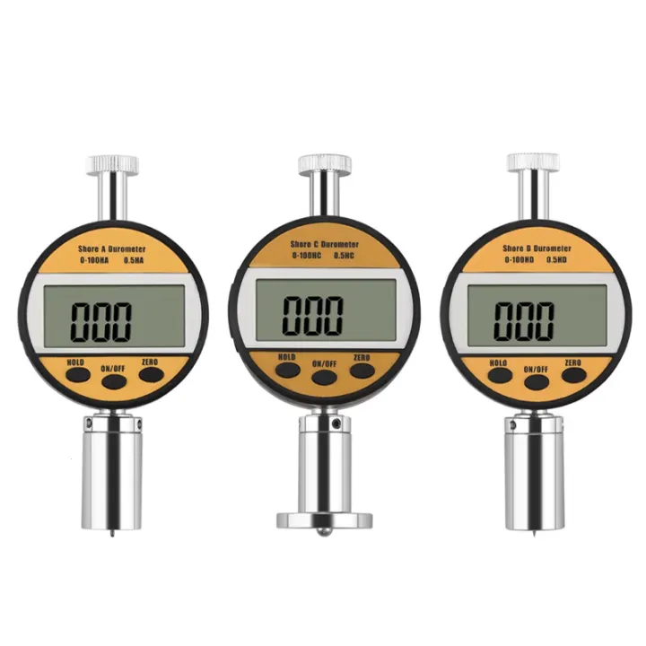 Shore Hardness Tester Digital Durometer LCD Display High Precision ...