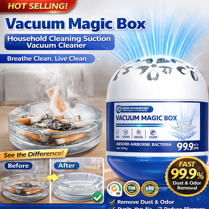 【Dust Buster】Universal Vacuum Cleaning Magic Box / Fully Automatic ...