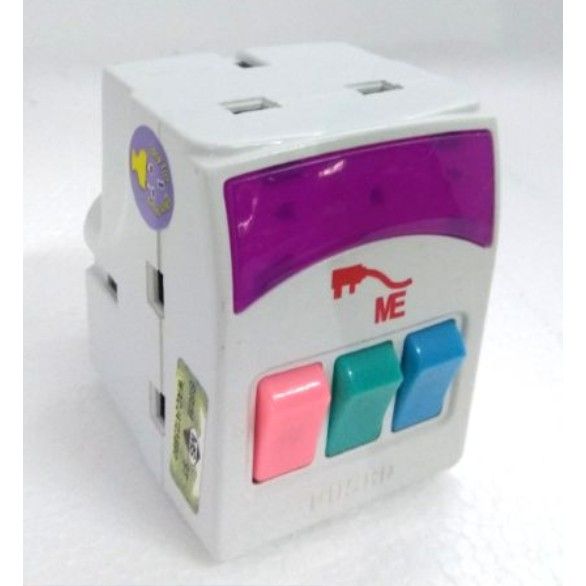 (SIRIM) Adaptor 13Amp 3way Adaptor With Switch & Neon | Lazada (SIRIM) Adaptor 13Amp 3way Adaptor With Switch & Neon | Lazada