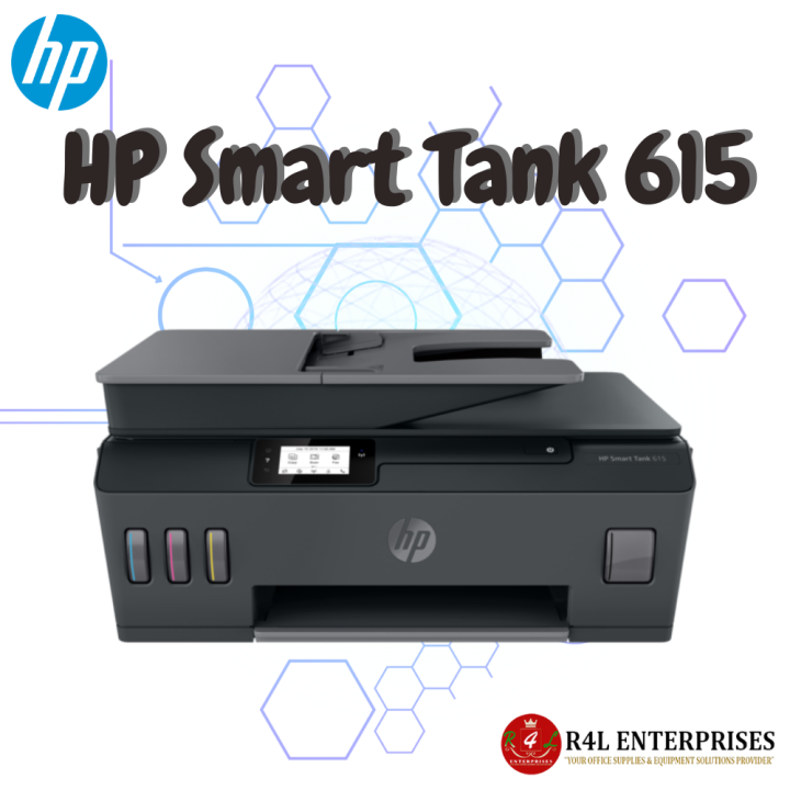 HP Smart Tank 615 AiO WL CISS Printer - Print, copy, scan, fax, ADF and ...