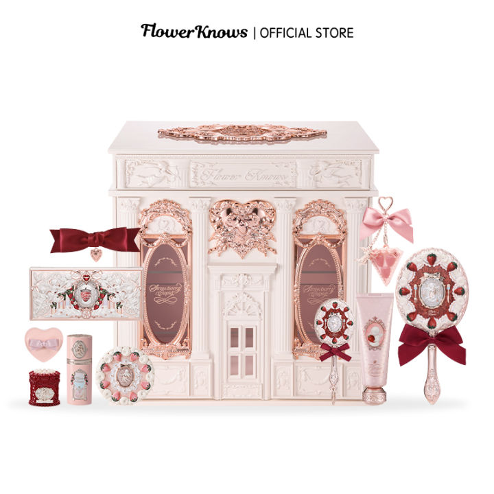 Flower Knows Strawberry Cupid Collection all-in Makeup Gift Set | Lazada