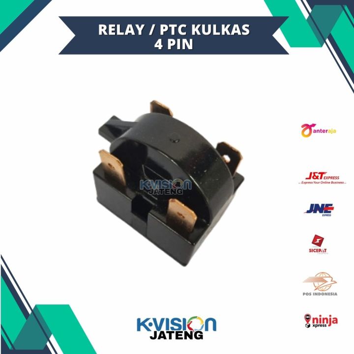 Relay / PTC Kulkas 4 Pin | Lazada Indonesia