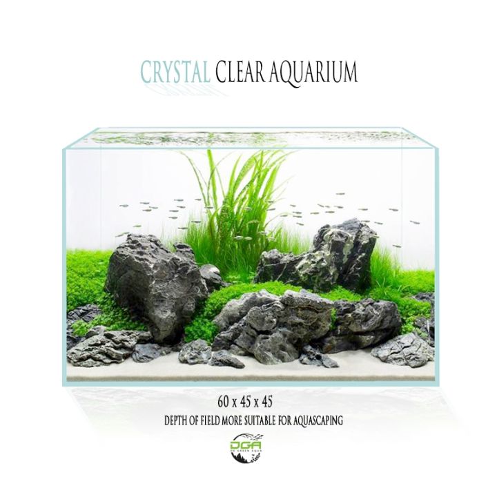 Aquarium Crystal Clear Tank CC Tank Super White Clear Glass Fish Tank ...