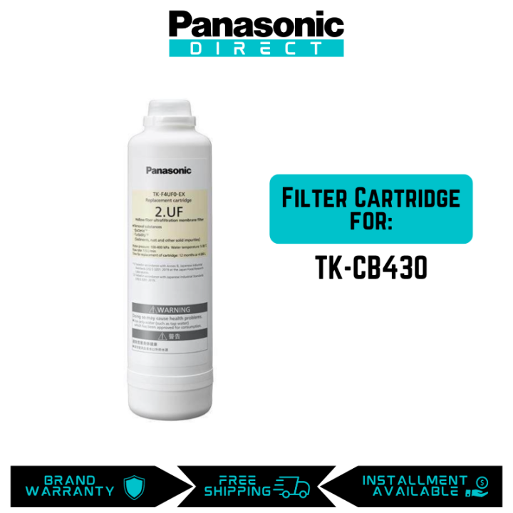 Panasonic TK-F4UF0-EX Ultra Filter (CB430) for TK-CB430-ZMA | Lazada