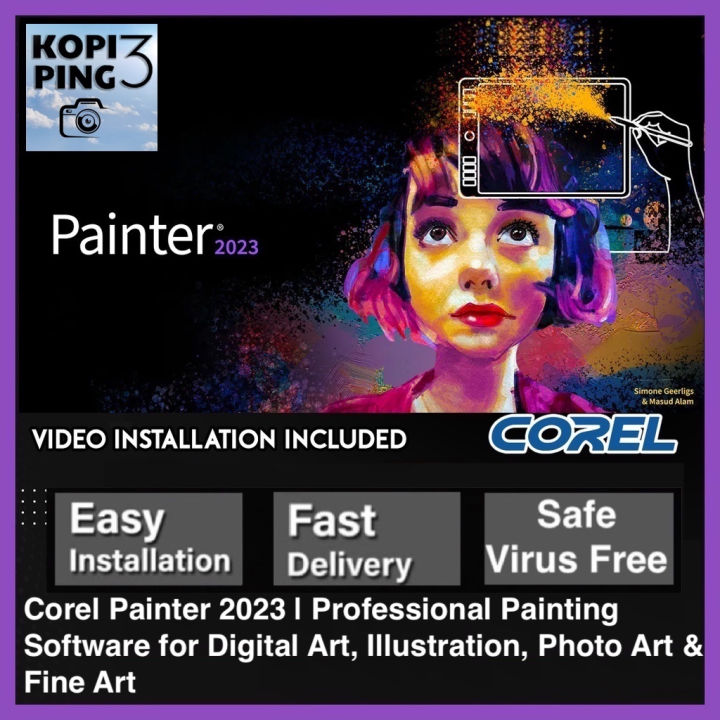 Corel Painter 2023/2022 Professional Painting Software | Lazada