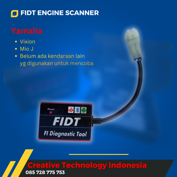 FIDT Scanner Universal Sepeda Motor Injeksi | Lazada Indonesia