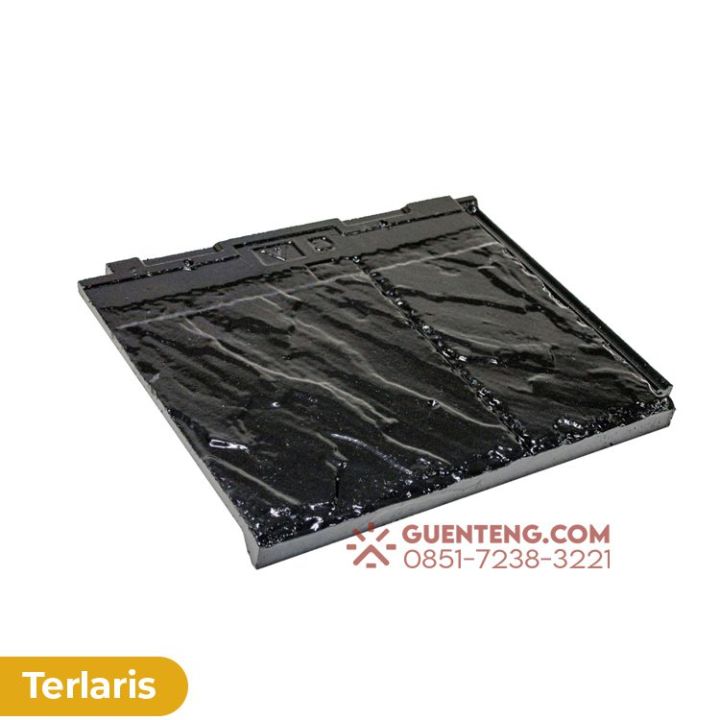 Genteng Beton Cisangkan Slate/Urat Batu Badan Utama Hitam | Lazada ...