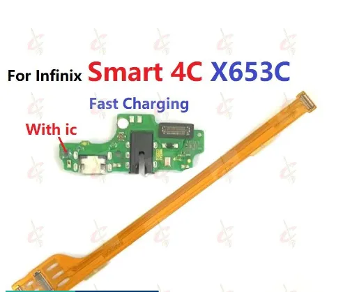 Charging board flex for Infinix Infinix Smart 4C 4 Main board Mainboard ...