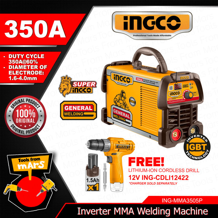 INGCO Inverter Welding Machine IGBT ARC MMA TFM IPT | Lazada PH