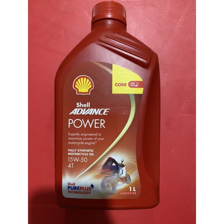 Shell Advance Power 15W-50 1L | Lazada PH